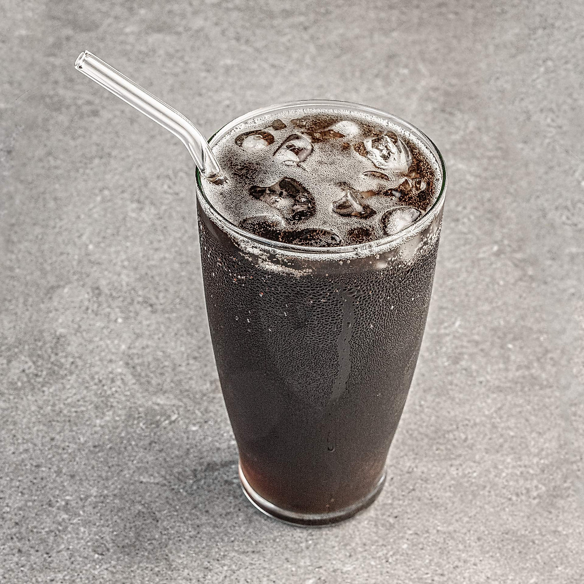 Simplifi It Assorted Clear Glass Straw Set with Nylon Cleaning Brushes (11 PC.) - SI-SGL10-11C