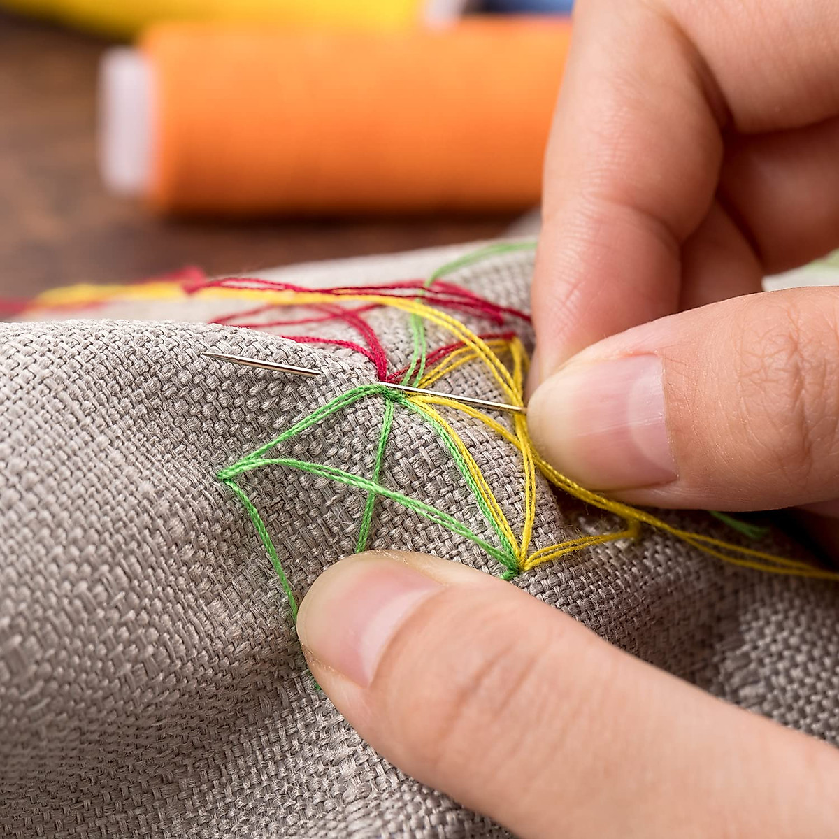 Mr. Pen- Sewing Threads Kit, 24 pcs, 92 Yards per Spool, 24 Colors Polyester Threads for Sewing, Sewing Thread, Thread for Sewing, Sewing Threads for Sewing, Polyester Thread