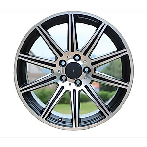 18" AMG STYLE FLAT BLACK WHEELS RIMS FITS MERCEDES BENZ 18 x 8.5 +35 5X112 CB66.6 ONE WHEEL (1)