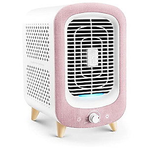 Jafända Home Travel-Size Air Purifiers For Bedroom,Small Air Purifier, H13 True HEPA Filter,With Aromatherapy,Bladeless Fan,Colorful Night Light,Best Air Cleaner For Home Pets,Smokers,Allergies,Odor