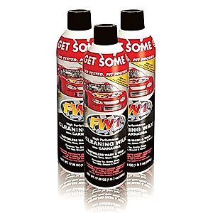 FW1 Wash & Wax Waterless Polish with Carnauba 17.50oz (3-Pack)