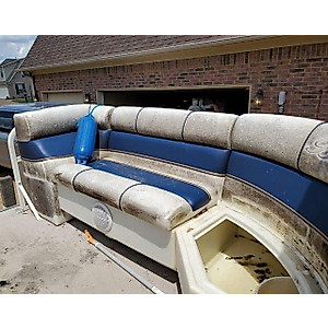 Marine 31 Mildew Stain Remover & Cleaner - Marine & Boat, Home & Patio, Bathroom & Shower Cleaner, 128oz Gallon with Towel