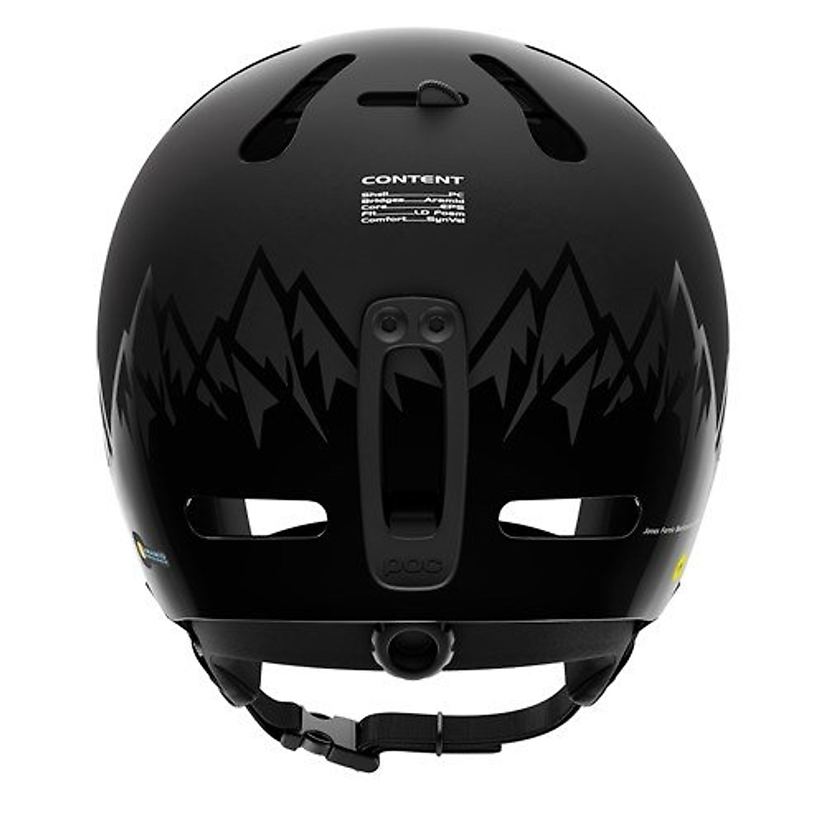 POC Fornix Jeremy Jones Ed. Ski Helmet, Uranium Black, X-Small-Small/51-54 cm