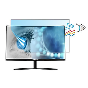 27 inch Monitor Screen Protector,(597mm x 336mm) Anti Blue Light Screen Protector for 27" 16:9 Widescreen Desktop Monitor, Filter Out Blue Light and Relieve Eye Strain to Help You Sleep Better
