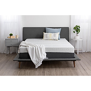 Tulo 12" Gel and Charcoal Infused Mattress in a Box | Memory Foam | Medium Comfort | Cal King Size