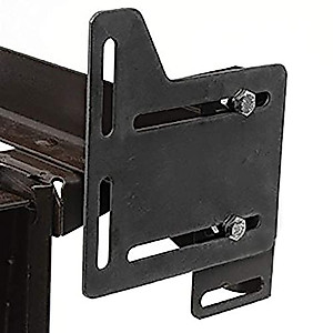 appacare 2Pcs Bed Frame Brackets Adapter for Headboard Extra, Heavy Duty Bed Modification Plate, Headboard Attachment Bracket with Hardware
