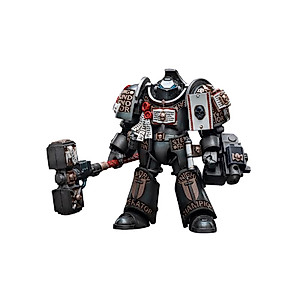 JoyToy 1/18 Warhammer 40,000 Grey Knights Terminators Caddon Vibova Action Figures 1