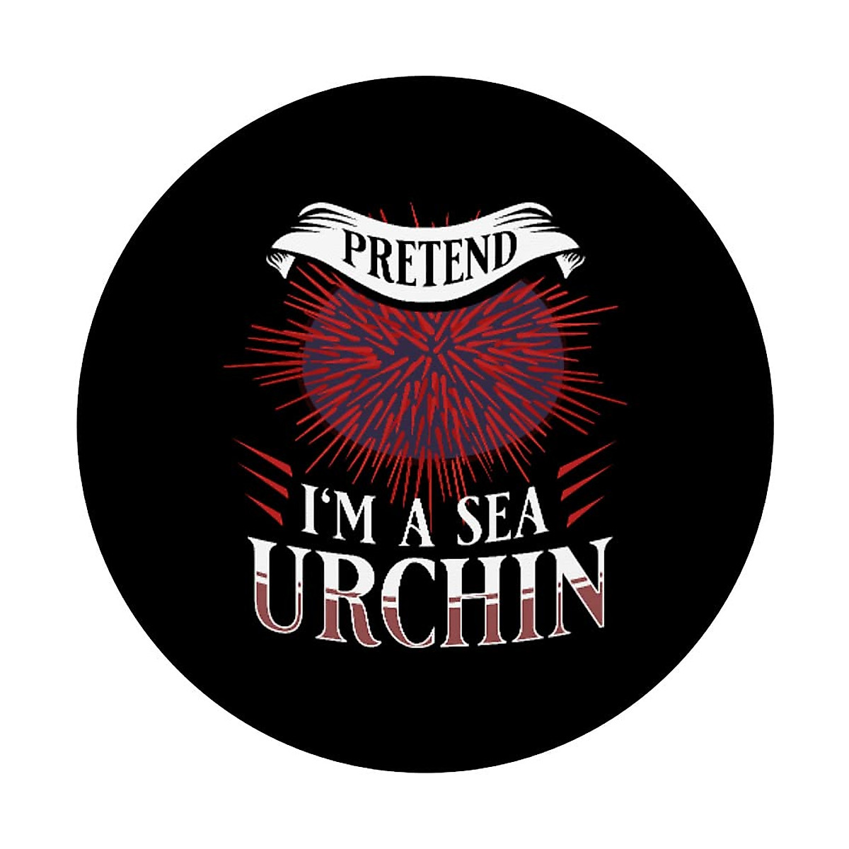 Sea Urchin Uni Food Japan Shell PopSockets Swappable PopGrip