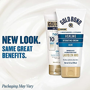 Gold Bond Healing Skin Therapy Lotion with Aloe 5.5 oz., Non-Greasy & Hypoallergenic