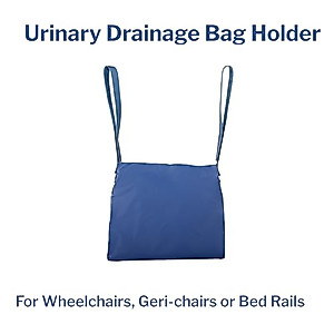 McKesson Urinary Drainage Bag Holder for Wheelchair, Geri-Chair or Bed Rails, 1 Count