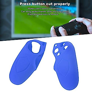 Gamepad Cover Split Gamepad Cover Soft Material for Home Office Slim(sea ​​Blue)