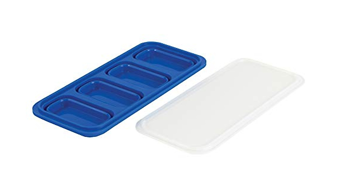 HIC Kitchen Prep-N-Freeze Portion Tray with Lid - Freeze & Store Food