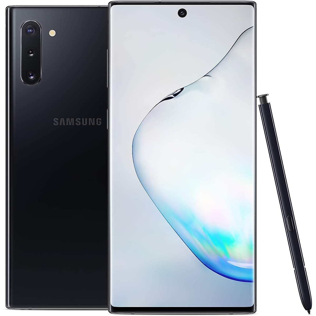 Samsung Galaxy Note 10+ Factory Unlocked Cell Phone with 512 GB (U.S. Warranty), Aura Black/ Note10+ (Renewed)