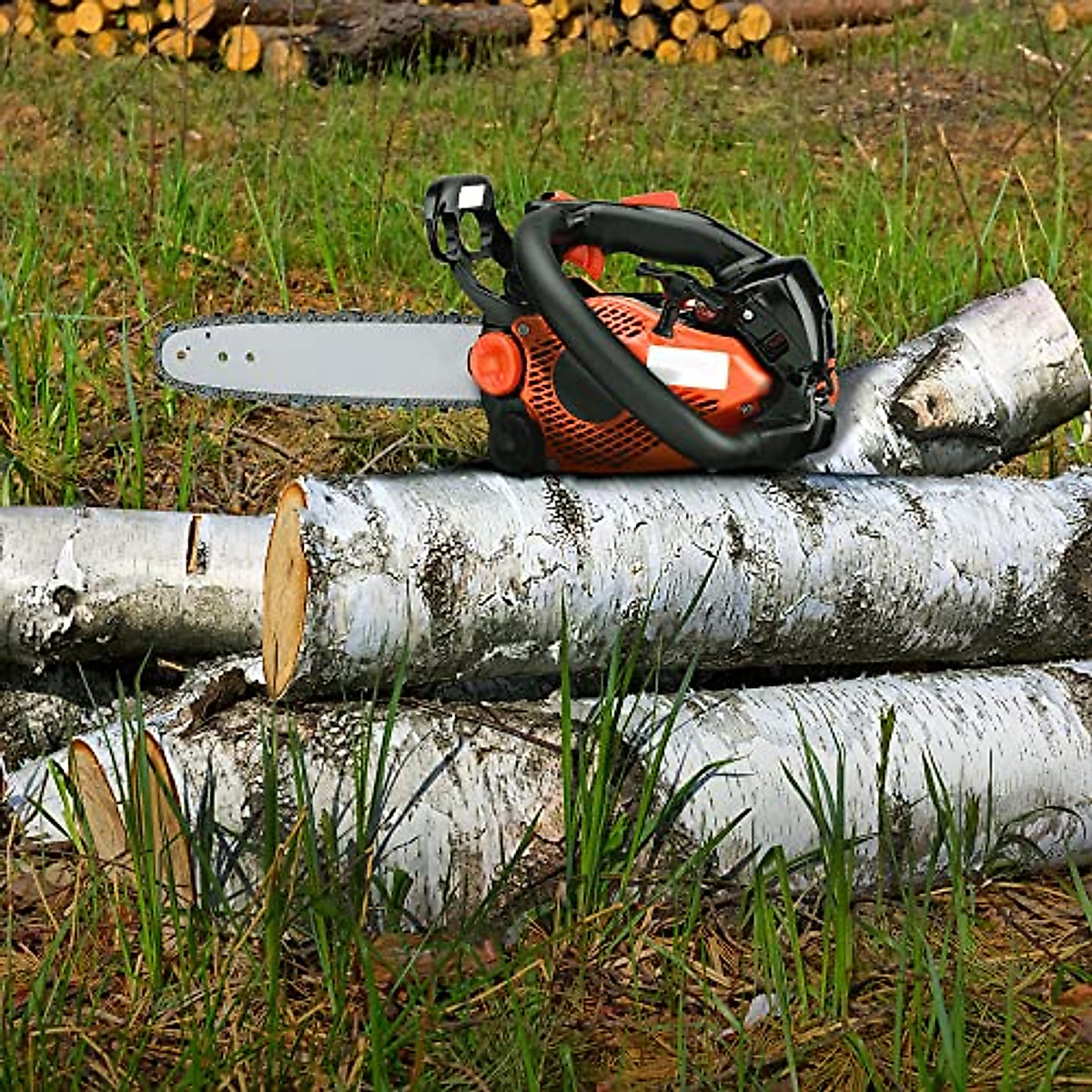 Hipa 6 Inch Chainsaw Chain For Milwaukee M12 Chainsaw Milwaukee Hatchet Remington Branch Wizard 6" Chainsaw Replace R28, 6" Guide Bar, 28 Drive Links, Pitch: 3/8"LP.043" Gauge