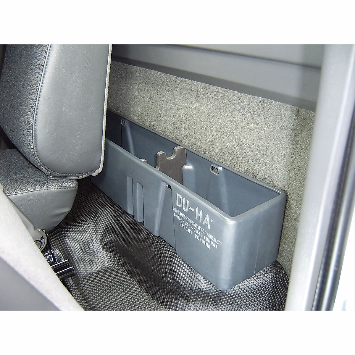 DU-HA Behind-the-Seat Storage Fits 99-07 Chevrolet/GMC Silverado/Sierra Regular Cab, Black, Part #10026