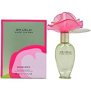 Marc Jacobs Eau de Parfum Spray for Women, Oh Lola Sunsheer, 1.7 Ounce