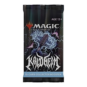 Magic: The Gathering Kaldheim Collector Booster Pack | 15 Magic Cards