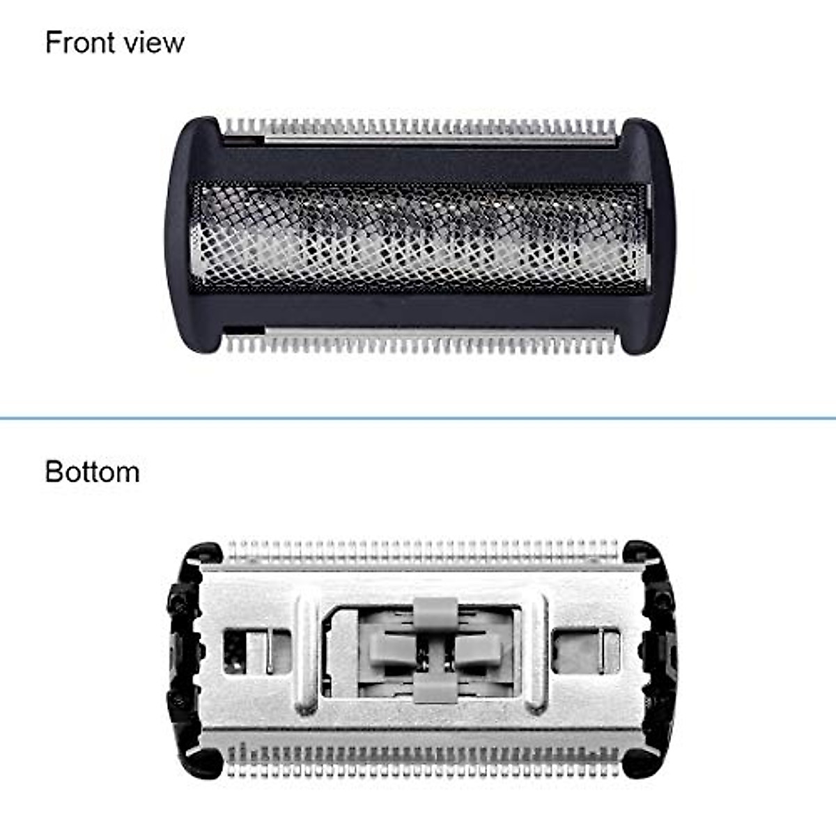 Replacement Shaver Foil Head Trimmer Shaving Head for Philips Norelco Bodygroom BG2024 BG2025 BG2026 BG2028 BG2036 BG2038 BG2040 TT2040 TT2020 YS524 XA2029 XA525