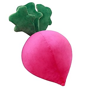 FYFZIK Radish Plush Toy Quirky Pillow Stuffed Animal Doll Carrot Pillow