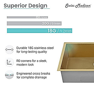 Swiss Madison Well Made Forever SM-KU708G, Gold