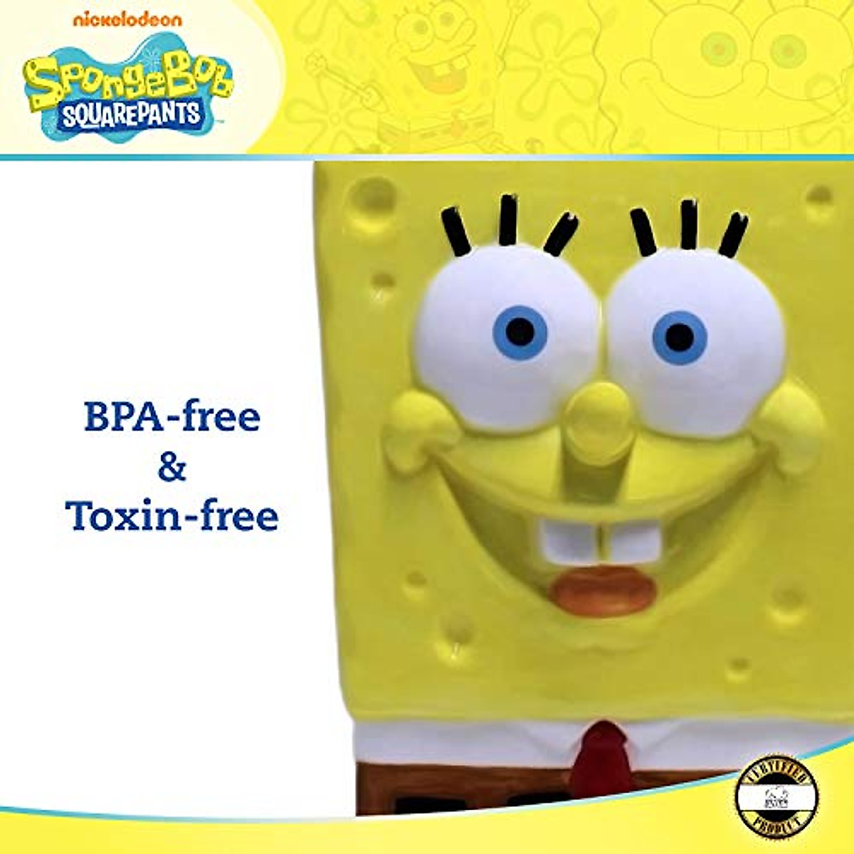 Silver Buffalo SpongeBob SquarePants 3D Sculpted Ceramic Mug, 20 Ounces