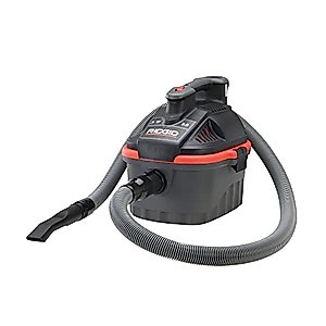 RIDGID 50313 Model 4000RV 4-Gallon Portable Wet and Dry Compact Vacuum Cleaner with 5.0 Peak-HP Motor