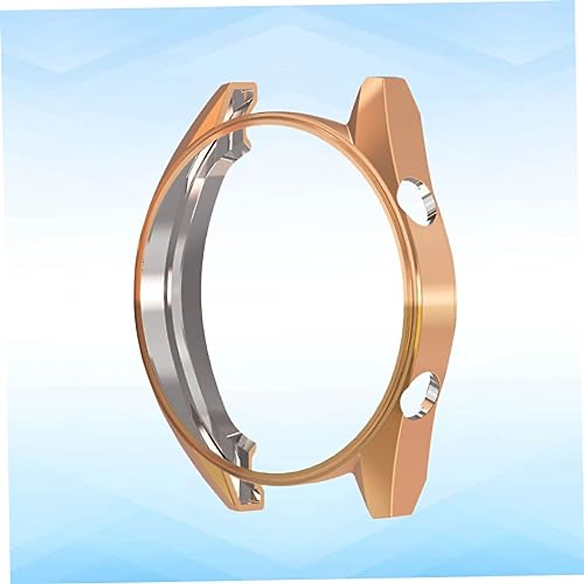 UKCOCO Watchs 3pcs Bling Watch Rose Gold Watch waches Watch Protector Watch Cover Watch case watchs Wristwatch watchamacallit Watch Protective Case Watch Protect Shell Pearlescent Set gt