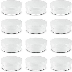 Amersumer 20Pack Round Clear Frosted Plastic Bead Storage Containers Box Case with Screw Top Lids,Cylinder Stackable Bead Containers for Make Up,Eye,Pills,Gems,Beads, Jewelry,Small Items, 2.6x1 Inches