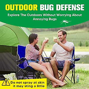 PREPELLITY Mosquito Repellent Spray, Mosquito Control Spray for Room, Mosquito Repellent Outdoor Patio, Indoor Mosquito Spray, Yard Mosquitoes Deterrent, Keep Mosquitoes Away Safe for Travel Size-2P