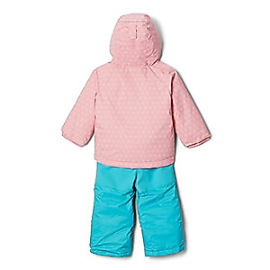 Columbia Toddler Unisex Frosty Slope Set, Pink Orchid Snowdaze, 2T