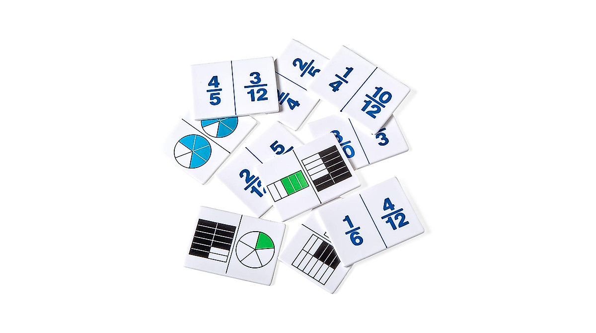 Engaging Fraction Dominoes Set for Classroom Learning