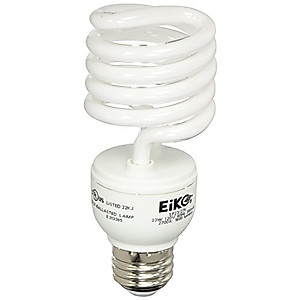 Eiko SP23/27K 23W 120V 2700K Spiral Shaped Halogen Bulbs