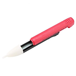 Red Test Pencil Non Electricity Measurement Voltage Tester Electricity Detector with LED Light Electricity Voltage Tester