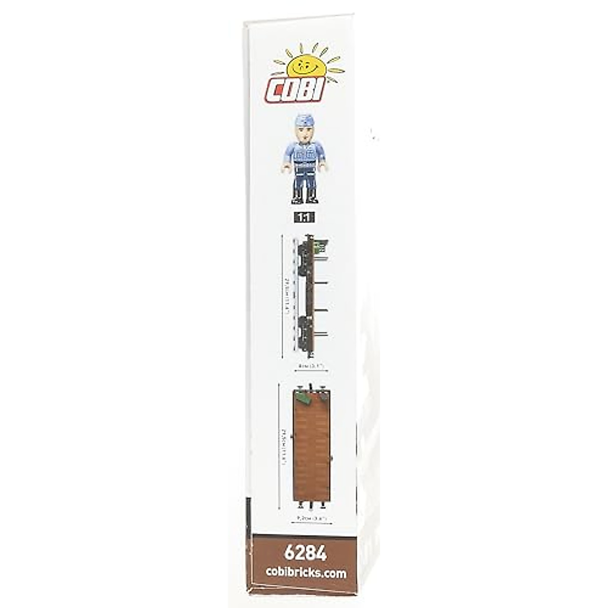 COBI Historical Collection WWII Schwerer Plattformwagen Type Ssys