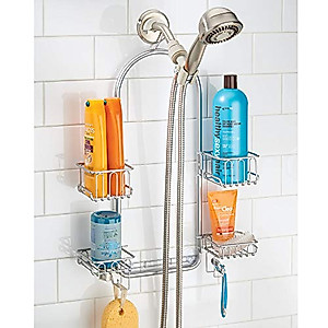 iDesign Classico Shower Caddy, Silver