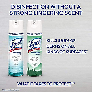 Lysol Disinfectant Spray, Lemon Breeze, 76oz (4X19oz)