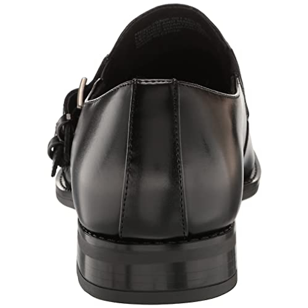 Stacy Adams Men's Kilgore Double Monk Strap Loafer, Black, 14