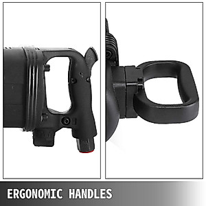 Mophorn 1 Inch Heavy Duty Pneumatic Impact Wrench 5800 Nm?4280ft.lbs? AIR Impact Wrench with 8Inch Extended Anvil Impact Wrench Gun Free speed 3200 rpm with 2 Sleeve