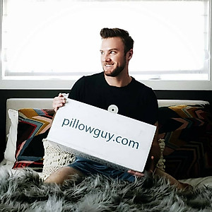 Pillow Guy Classic Cool & Crisp 100% Cotton Percale Duvet Cover Set - Dark Navy - King/California King
