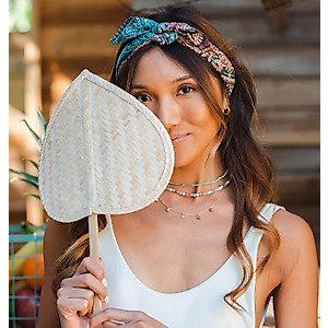 Lotus and Luna 4MM Energy Chakra Healing Necklace with Real Howlite and Amazonite Stones (Balance + Inner Peace)