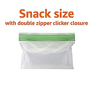 Amazon Basics Snack Storage Bags, 300 Count (Previously Solimo)