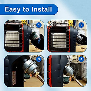 F273699 Fuel Filter Kit Replacement Compatible with Mr Heater Gas Universal Propane Portable Heater & For Buddy/Big Heaters