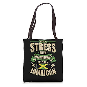 Jamaica Flag Proud Jamaicans Men & Women Tote Bag