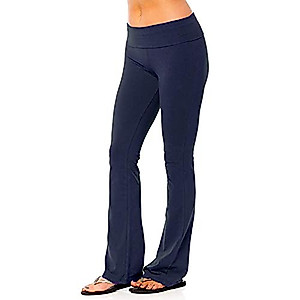 Yoga Pants with Pockets for Women,Winter Leggings for Women Ladies Cashmere Sherpa Lined Butt Lift Warm Shiny Gym Pajama Pants Athletic Plus Size Leggings for Women Navy