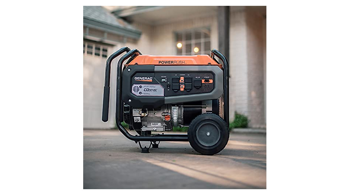 Generac GP6500 6,500-Watt Portable Generator with COsense Technology