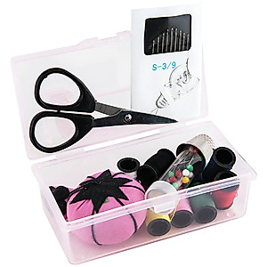 SINGER 01923 Toolbox Sewing Kit, 2.75-Inch ny 1.95-Inch ny 4.50-Inch, Pink