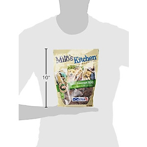 Milo's Kitchen Homestyle Dog Treats, Beef Sausage Slices, 18 Ounce, High Protein, No Artificial Flavors