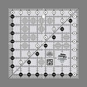 Creative Grids Quilting Ruler 8 1/2" Square