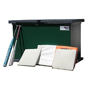 TuffBoxx Grizzly Animal Resistant Storage Solution (Green/Charcoal Color), Keeps Bears and Animals Out of Garbage and Trash, Holds 6 Trash Bags