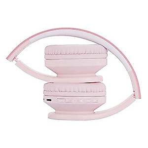 PowerLocus Bluetooth Headphones for Kids, Wireless Foldable Headphones Over Ear, Headphone with Microphone, 85DB Volume Limit, Wireless and Wired Headset with Micro SD, FM for Cellphones, Tablets, PC